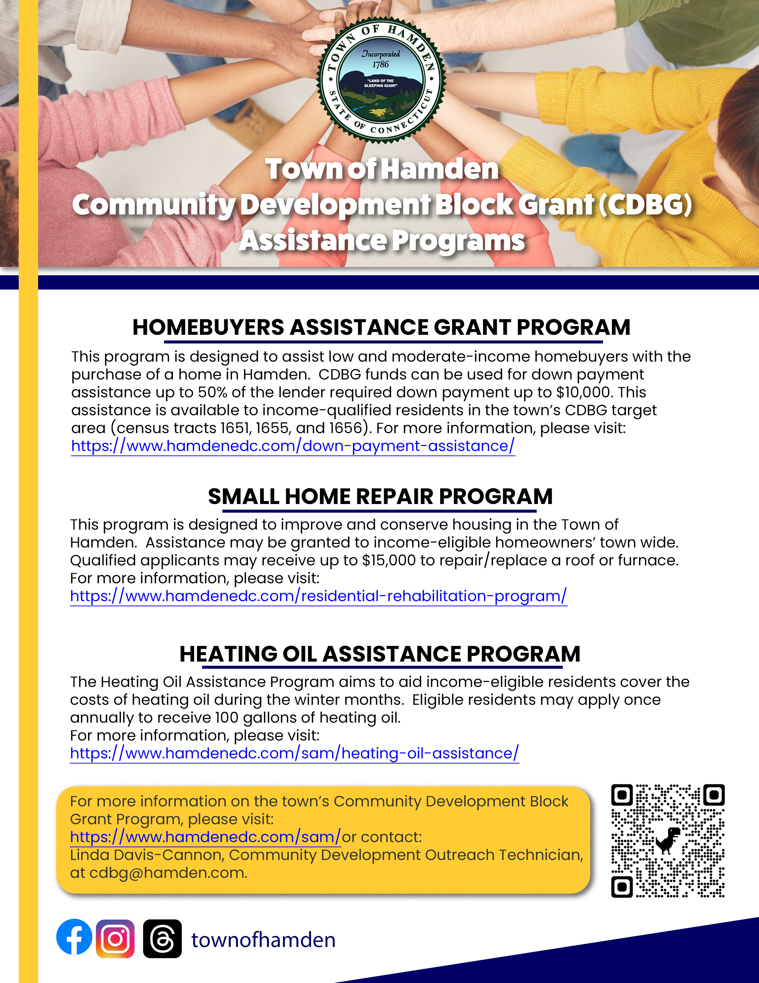 Community Development Block Grant Programs | Hamden Economic ...